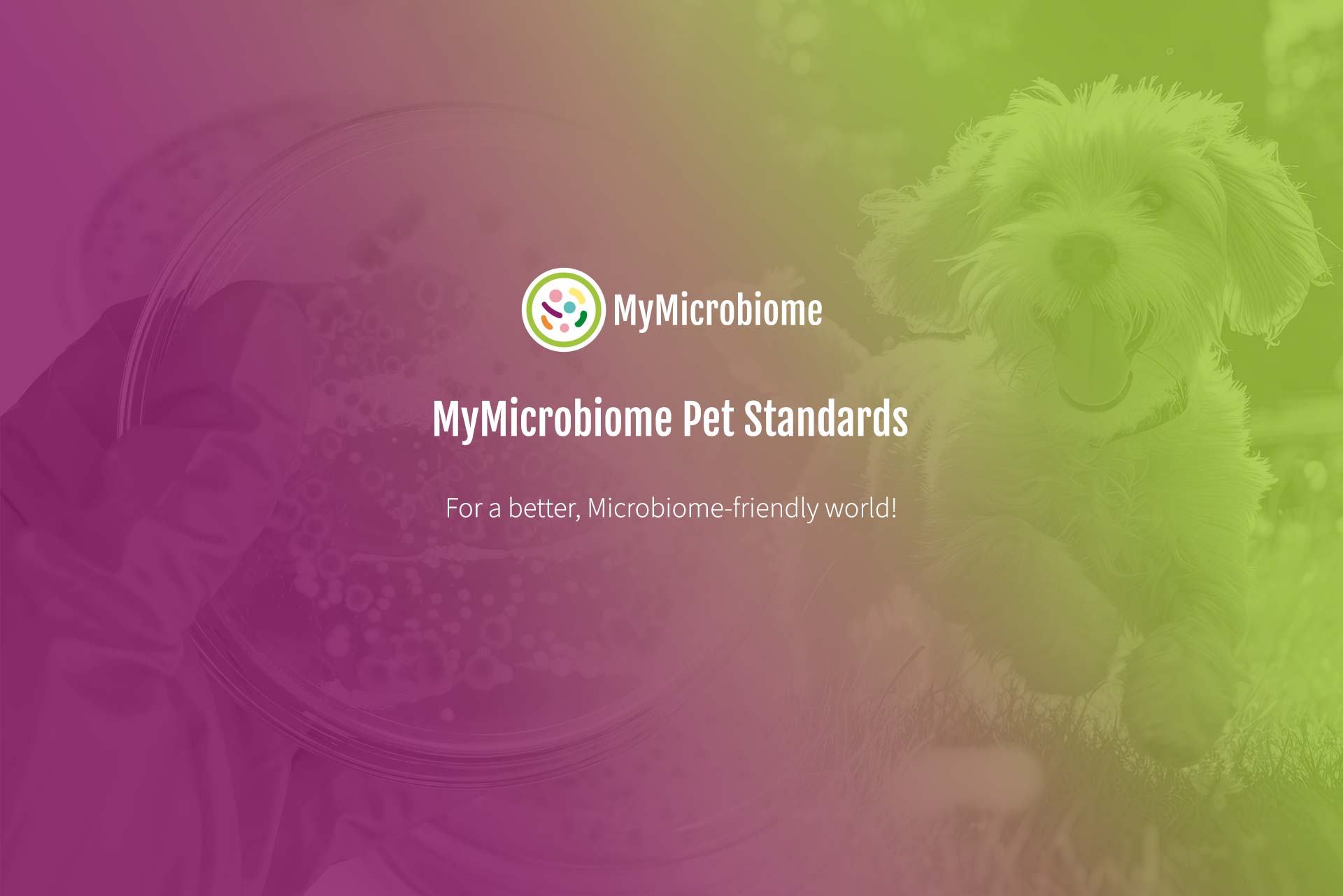Our Pet Standards - MyMicrobiome Certification